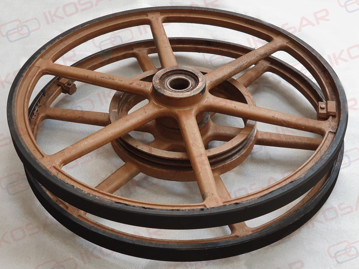 Cauciucare roţi, tamburi, plăci bandă transportoare • IKOSAR